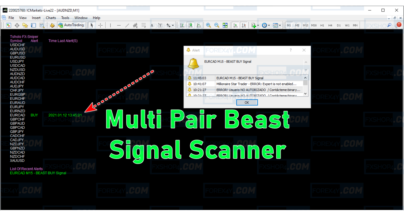 Multi Pair Beast Signal Scanner