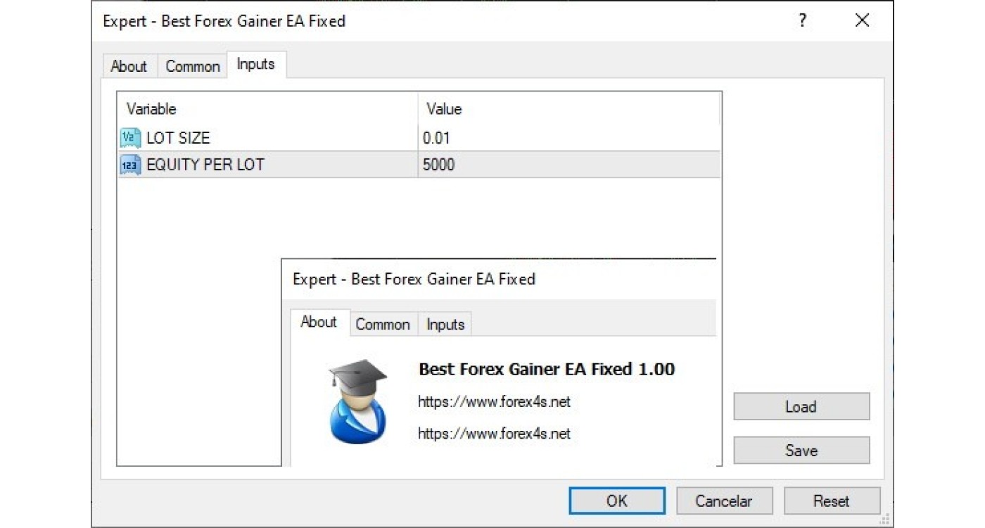 Best Forex Gainer EA v1.0