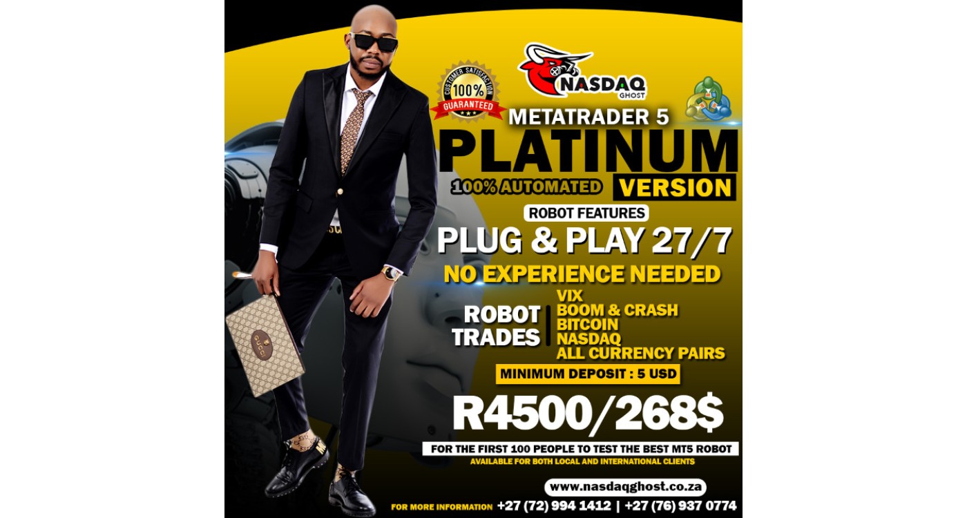NASDAQ GHOST ROBOT MT5 PLATINUM v1.0