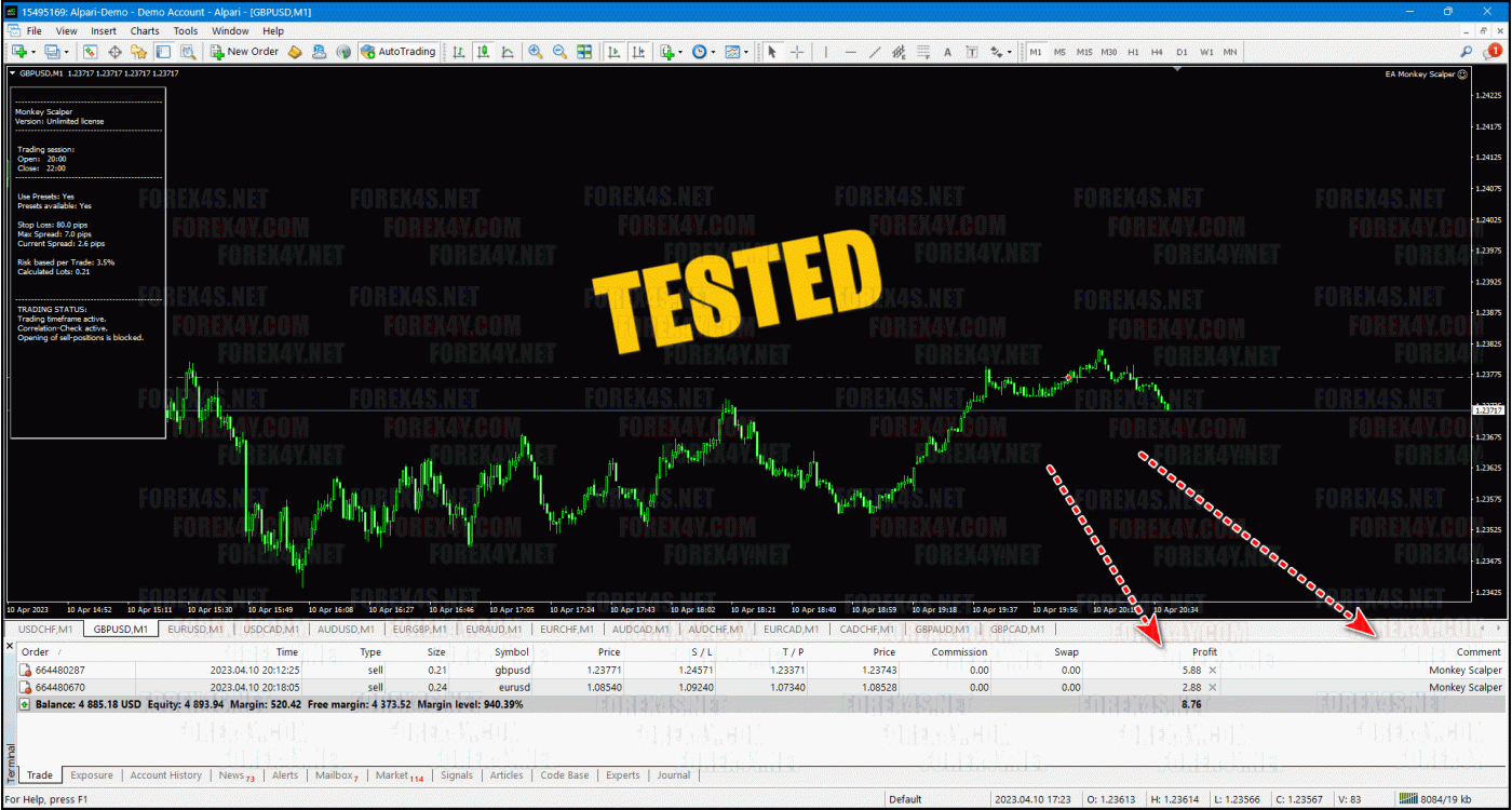 MONKEY SCALPER v1.82