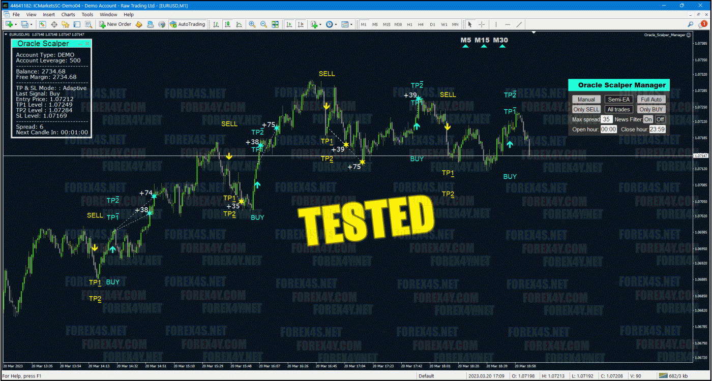 ORACLE SCALPER + MANAGER