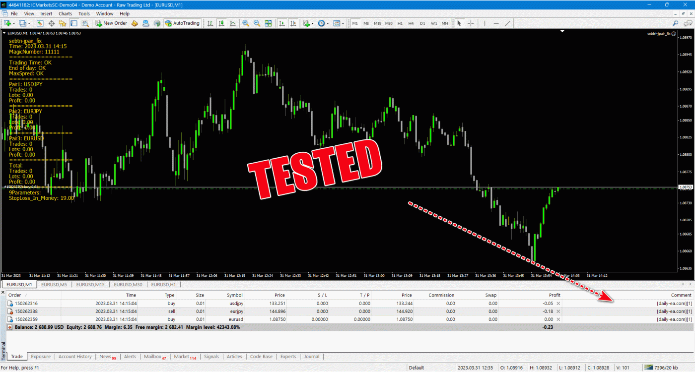SEBTRI JPAIR v2.0 (Source Code MQ4)
