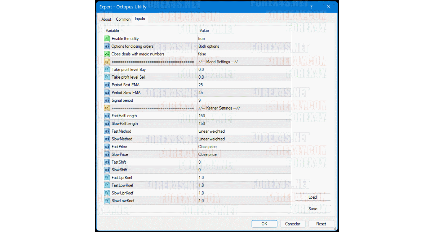 OCTOPUS TRADING SYSTEM v2.4 MT4