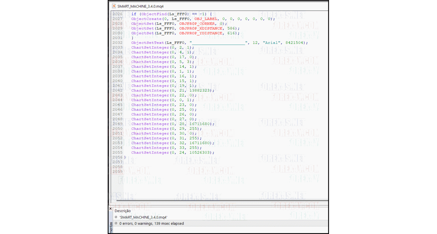 SMART MACHINE v3.4 (Source Code MQ4)