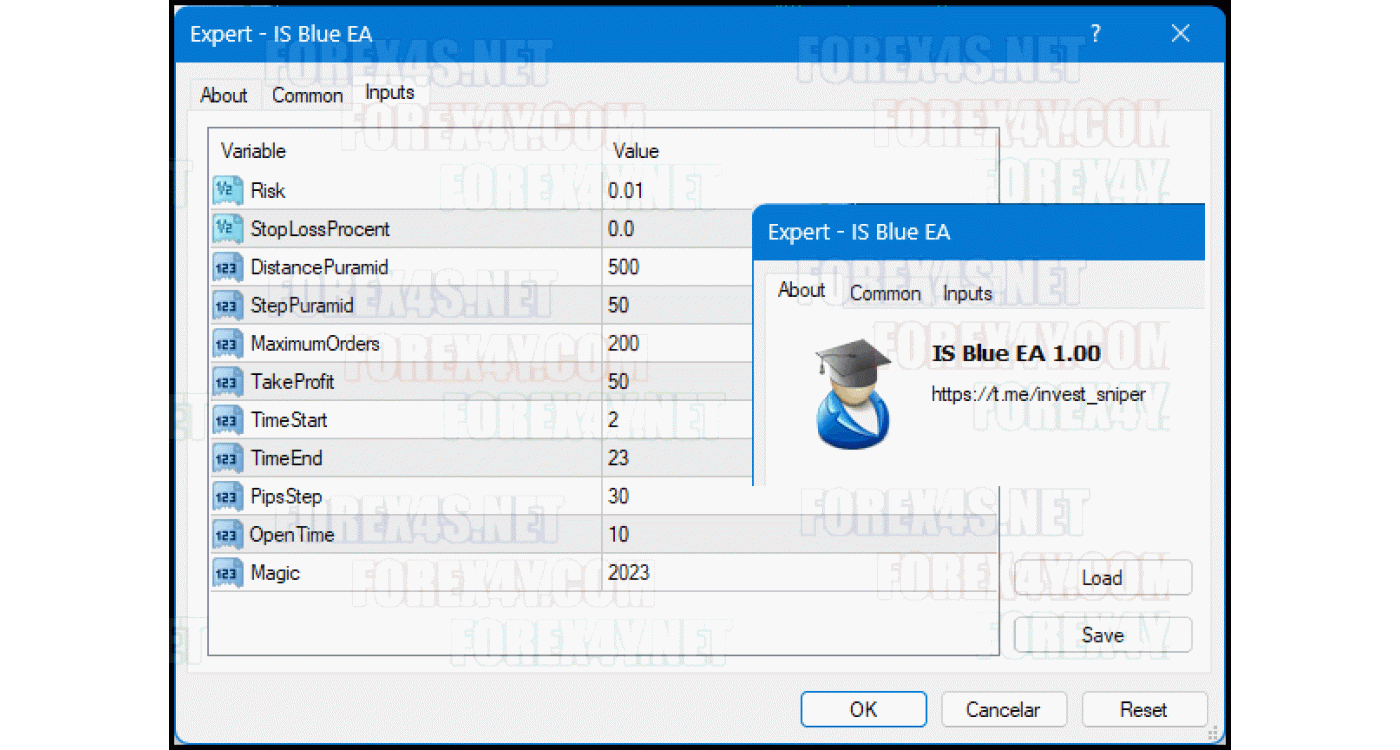 IS BLUE EA v1.0