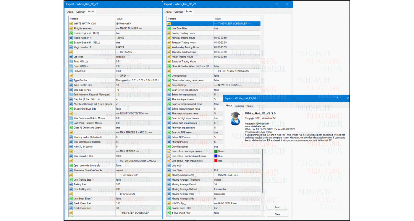 WHITE HAT FX EA v2.0