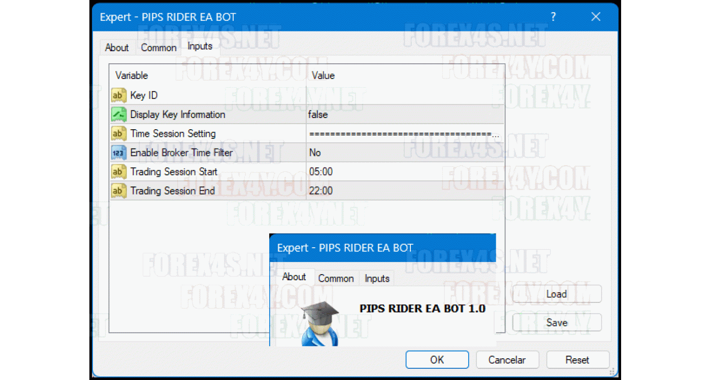 PIPS RIDER EA BOT v1.0