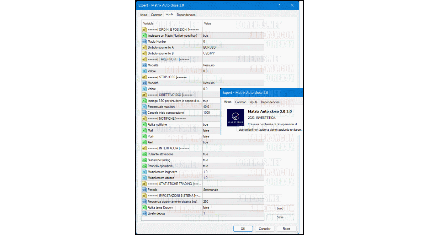 MATRIX DASHBOARD v1.1