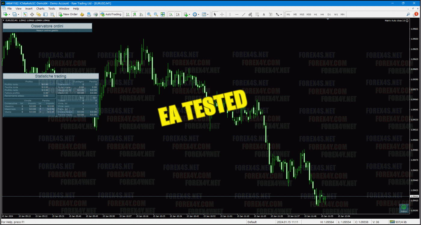 MATRIX DASHBOARD v1.1