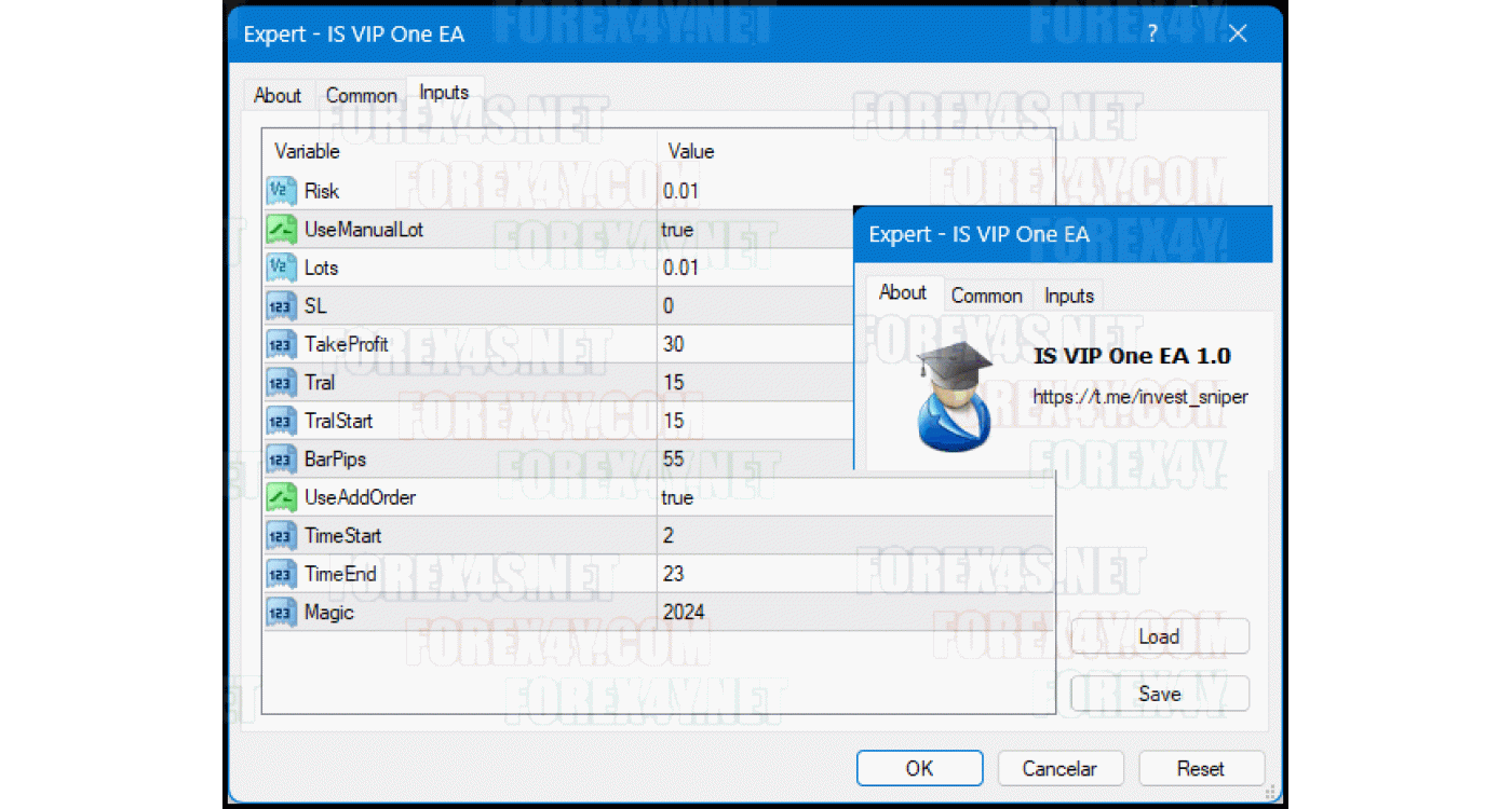 IS VIP ONE EA v1.0