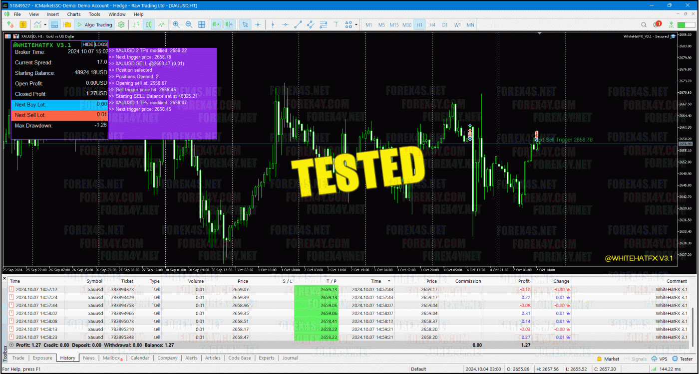 WHITE HAT FX v3.1 MT5